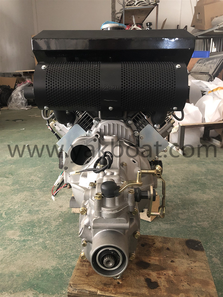 27hp 2-cylinder Diesel Engine With 462 Automobile Gearbox, High Quality ...