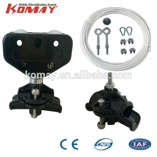Komay Cable Trolleys On Wire Rope Festoon System, High Quality Komay ...