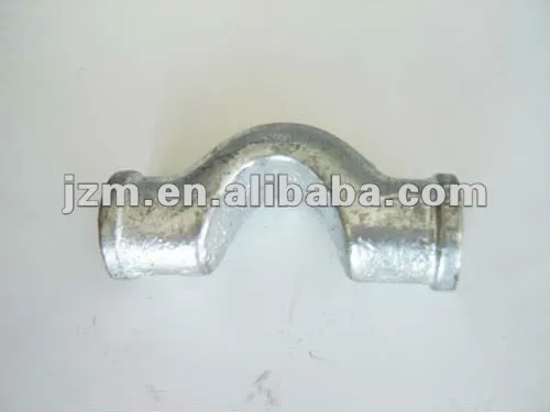 Threaded Galvanised Pipe Fittings Cross Over, High Quality Threaded ...