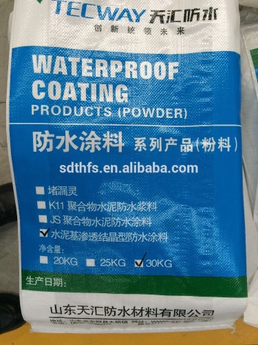Cementitious Capillary Crystalline Waterproofing Coating, High Quality ...