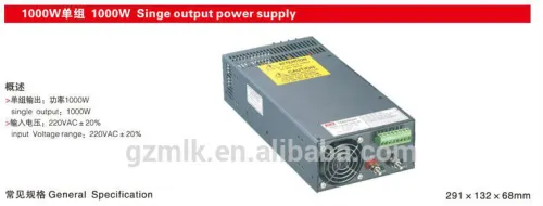 1000w Switching Power Supply, High Quality 1000w Switching Power Supply ...