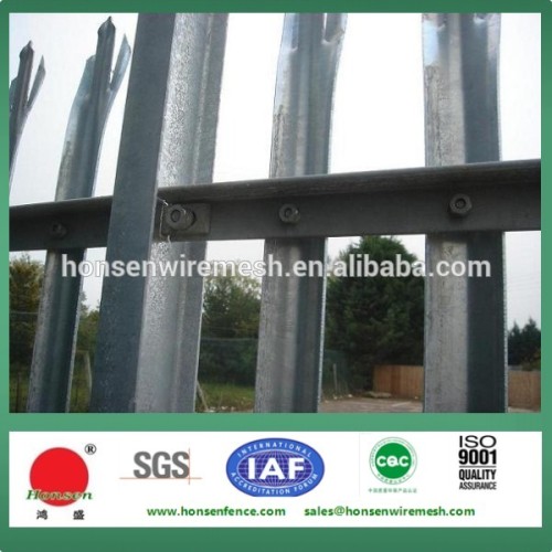 High Quality !! Palisade Fencing With "d"section Pale, High Quality ...