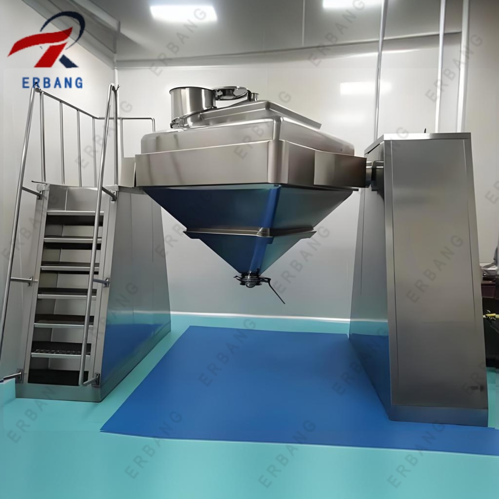 Lab Interchangeable Hopper Bin Blender, High Quality Lab ...