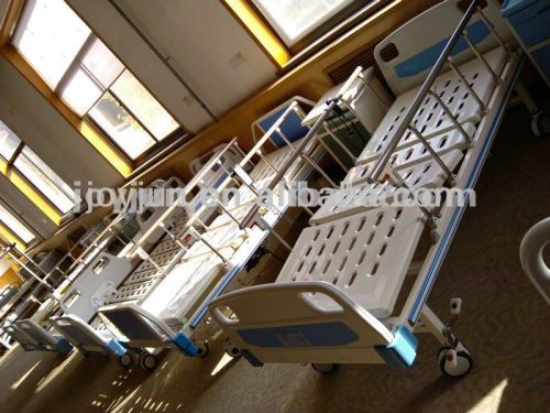 Medical Stainless Steel Nursing Bed With Abs Headboards, High Quality Medical Stainless Steel ...