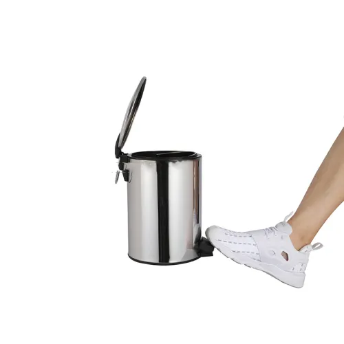 Bathroom Waste Bin Indoor Foot Pedal Garbage Can, High Quality Bathroom ...