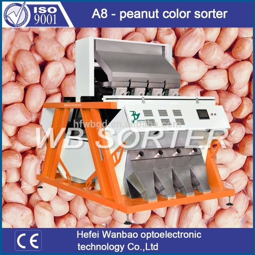 256 Channels Peanut Sorting Machine Grain Sorting Machine Nuts Sorting ...