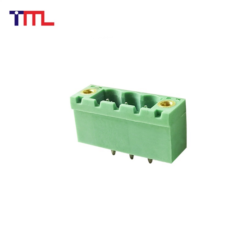 Customized Dark Green Composite Terminal Block, High Quality Customized ...