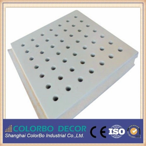 Gypsum Board Plasterboard Perforated Wood Acoustic Panel, High Quality ...