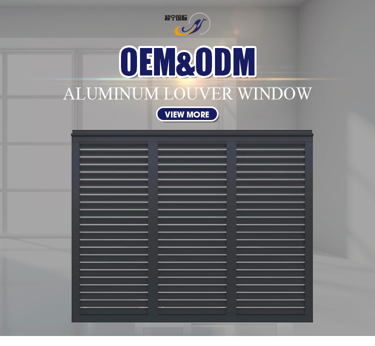 Aluminium Sun Louver Window - Adjustable Manual Operation, Compliant ...
