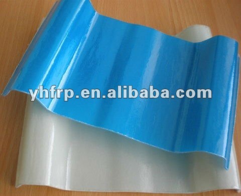 4mm Frp Blue Corrugated Sheet For Industrial Used, High Quality 4mm Frp ...