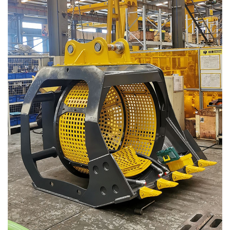 High Quality Excavator Screen Hopper Sieve For Reinforced Soil ...