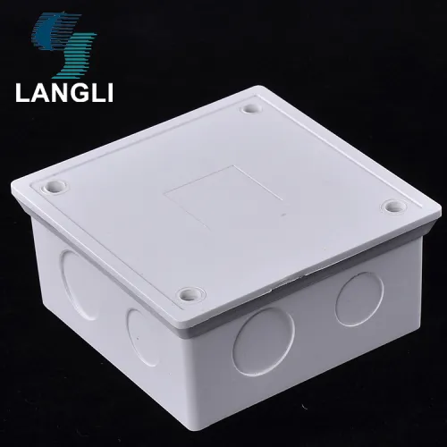 Electrical Accessories 4x4 Pvc Plastic Adapter Junction Box, High ...