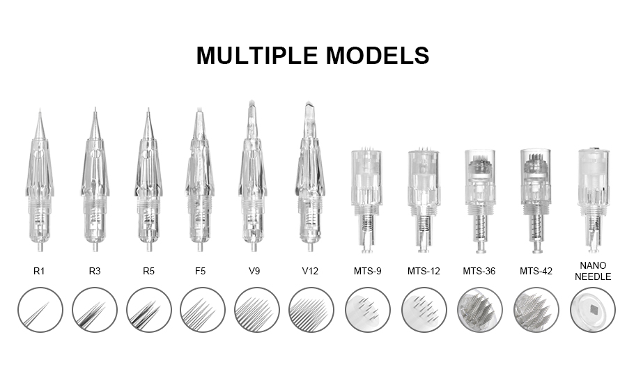 Pmu Cartridges And Needles For Permanent Makeup And Microblading, High ...