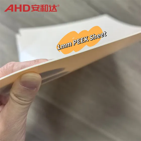 What factors affect the processing window of PEEK materials?