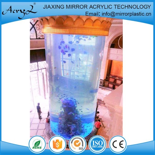 Large Acrylic Cylindrical Fish Tank, Aquarium Tank, High Quality Large ...