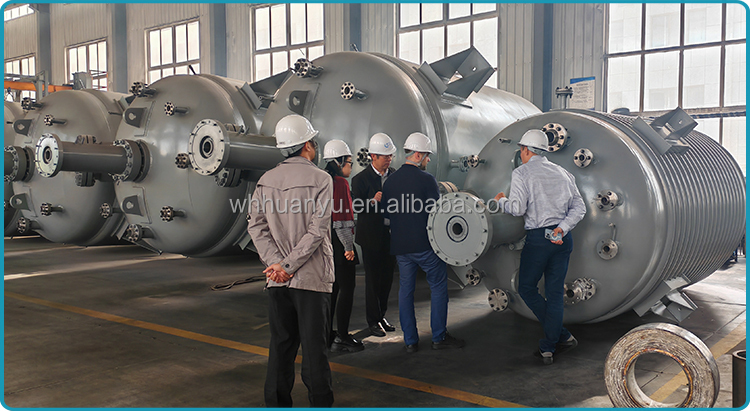 Stainless Steel Hydrogen Stirred Autoclave Reactor For Polyurethane ...