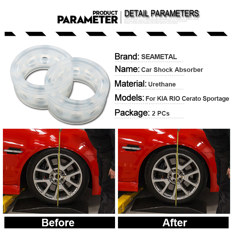 Car Buffers Shock Absorber Spring Bumper Auto Cover Rubber Protect In ...