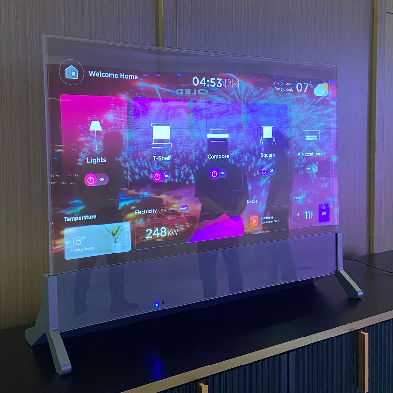 30 Inch Transparent Oled Display Touch Screen - Ultra Thin See-through ...