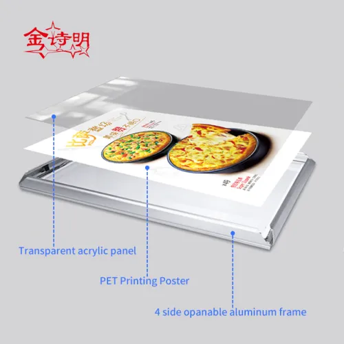 Wall Mounted Aluminum Snapper Frame Advertising Light Box, High Quality ...