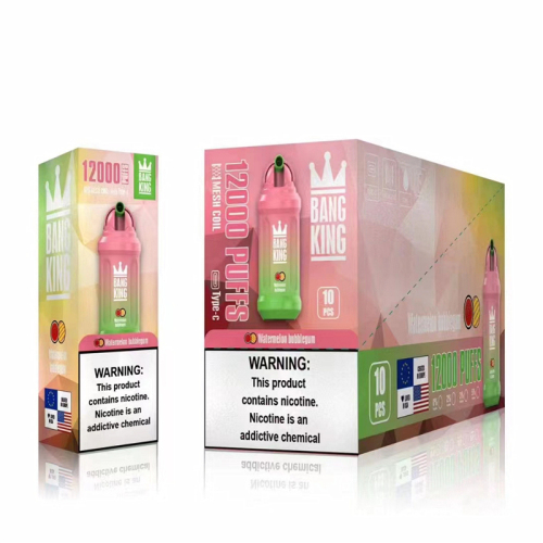 Bang King 12000 Puffs ที่ใช้แล้วทิ้งราคาขายส่งบุหรี่ คุณภาพสูง Bang ...