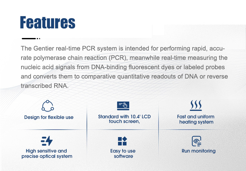 Drawell High Performance Real Time Pcr Quantitative Rt-pcr Machine ...