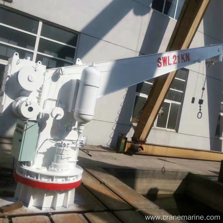 SOLAS Single Arm Slewing Type Davit For Rescue Boat And Liferaft China ...