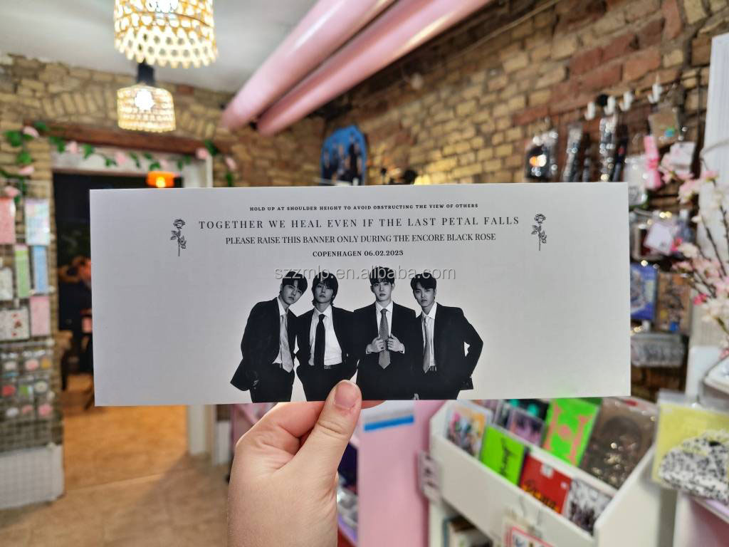 Custom K-pop Printing Services: Fabric Vinyl Banners, Hand Towels, And ...