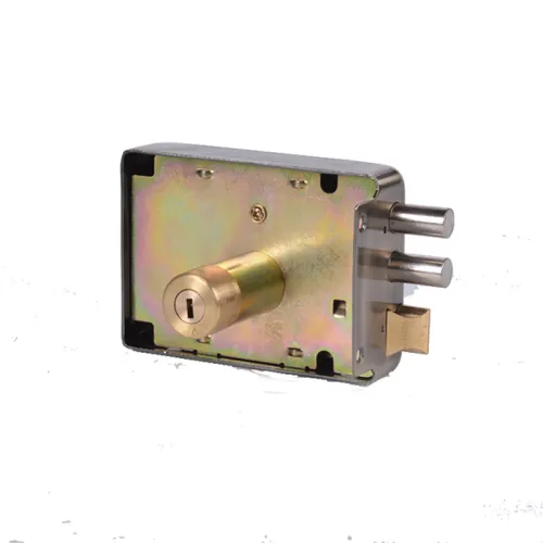 Iron Rim Lock Two Rod Security Door Lock, High Quality Iron Rim Lock ...