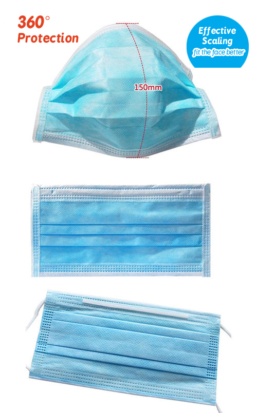 Disposable Pp Face Mask Resistance Novel Coronavirus, High Quality ...