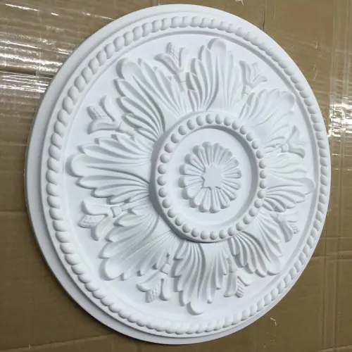 Round Polyurethane Ceiling Rose, High Quality Round Polyurethane ...