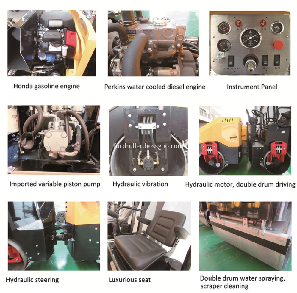 2 톤 Smooth Steel Drum Roller Compactor, Bossgoo.com의 고품질 2 톤 Smooth ...
