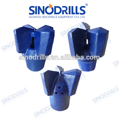 Sinodrills 6'' Api Reg Three Wings Chevron Drag Bits, High Quality Sinodrills 6'' Api Reg Three ...