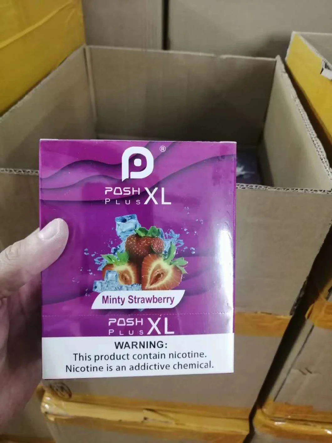 บุหรี่อิเล็กทรอนิกส์ 650mah Posh Plus Xl Pod Vape Disposer คุณภาพสูง ...