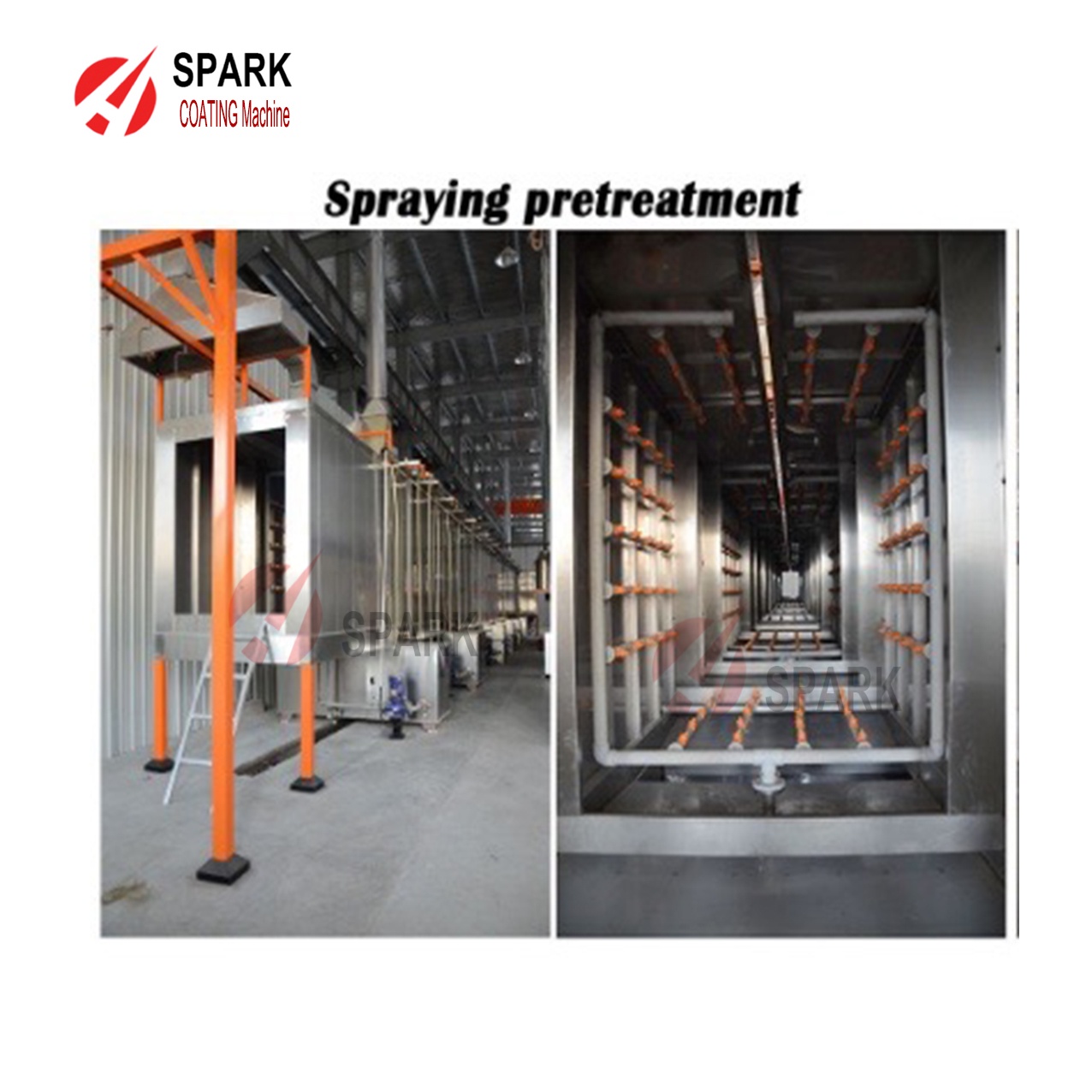 Semi-automatic Powder Coating Booth With Gas/electric Oven For ...
