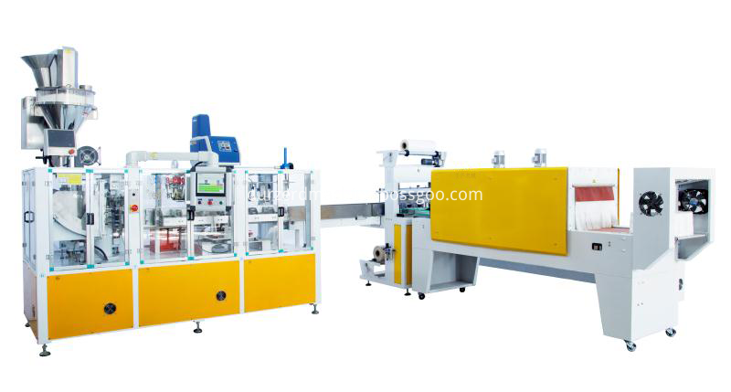 Automatic Paper Bag Packaging Line For Powder, High Quality Automatic ...