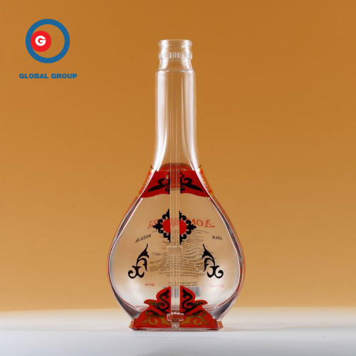 Long Neck Glass Bottle Screen Printing, High Quality Long Neck Glass ...