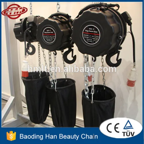 1 Ton Electrical Chain Hoist For Entertainment Industry, High Quality 1 ...