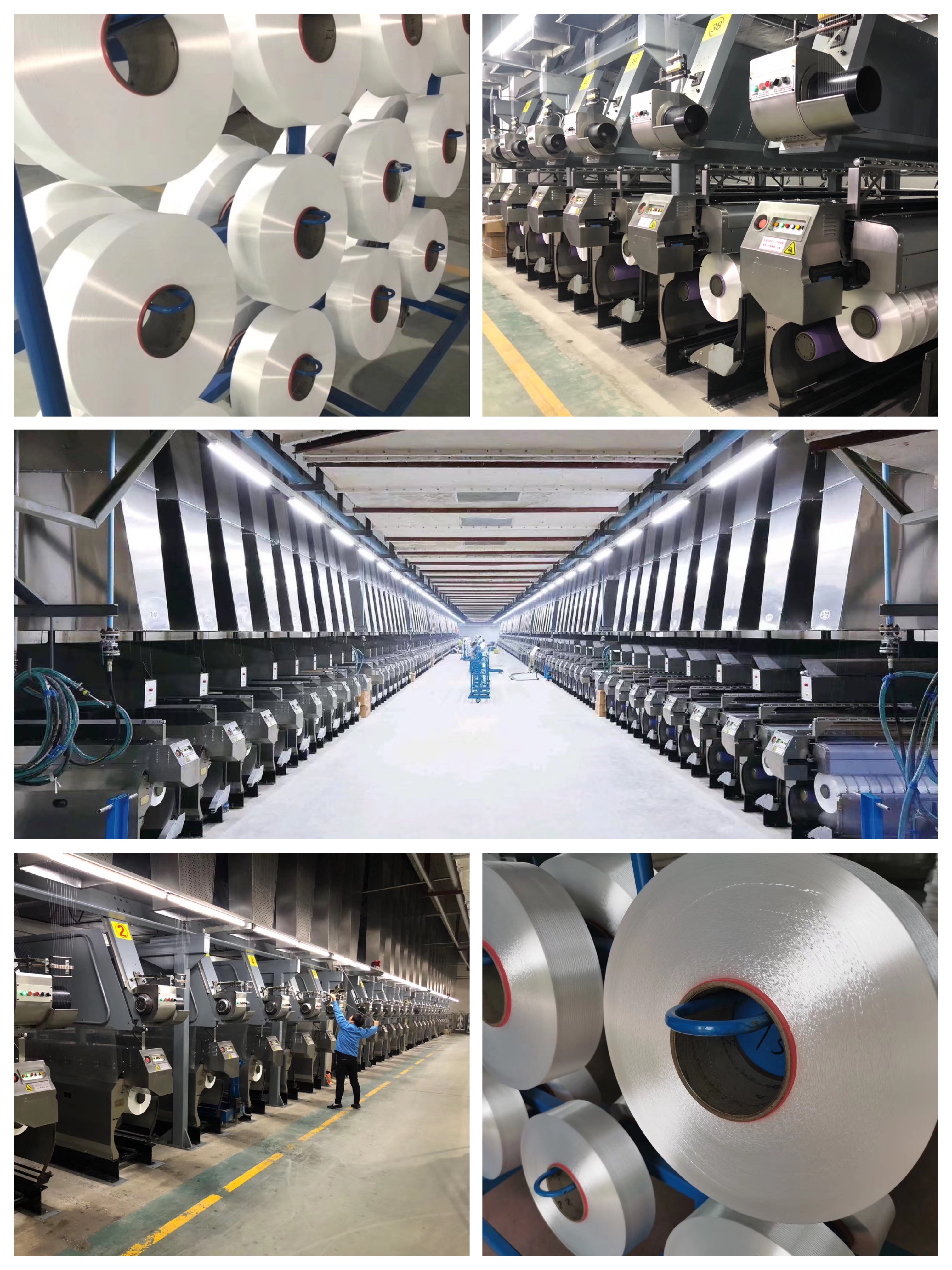 Ring Spinning Pet Poy Spinning Machine For Spinning Production Line ...