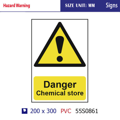 Danger Chemical Store Warning Signs Chemical Safety Signs, High Quality ...