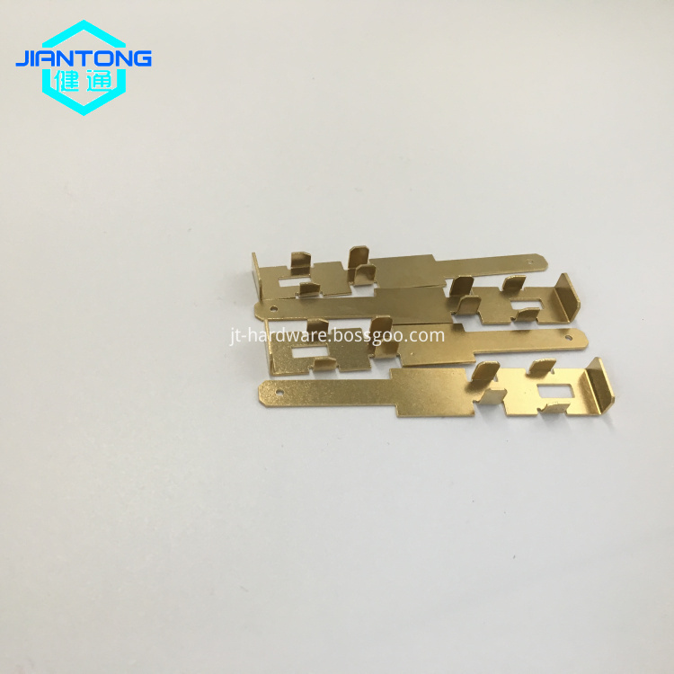 Brass Stamped Electric Components For Terminal, High Quality Brass ...