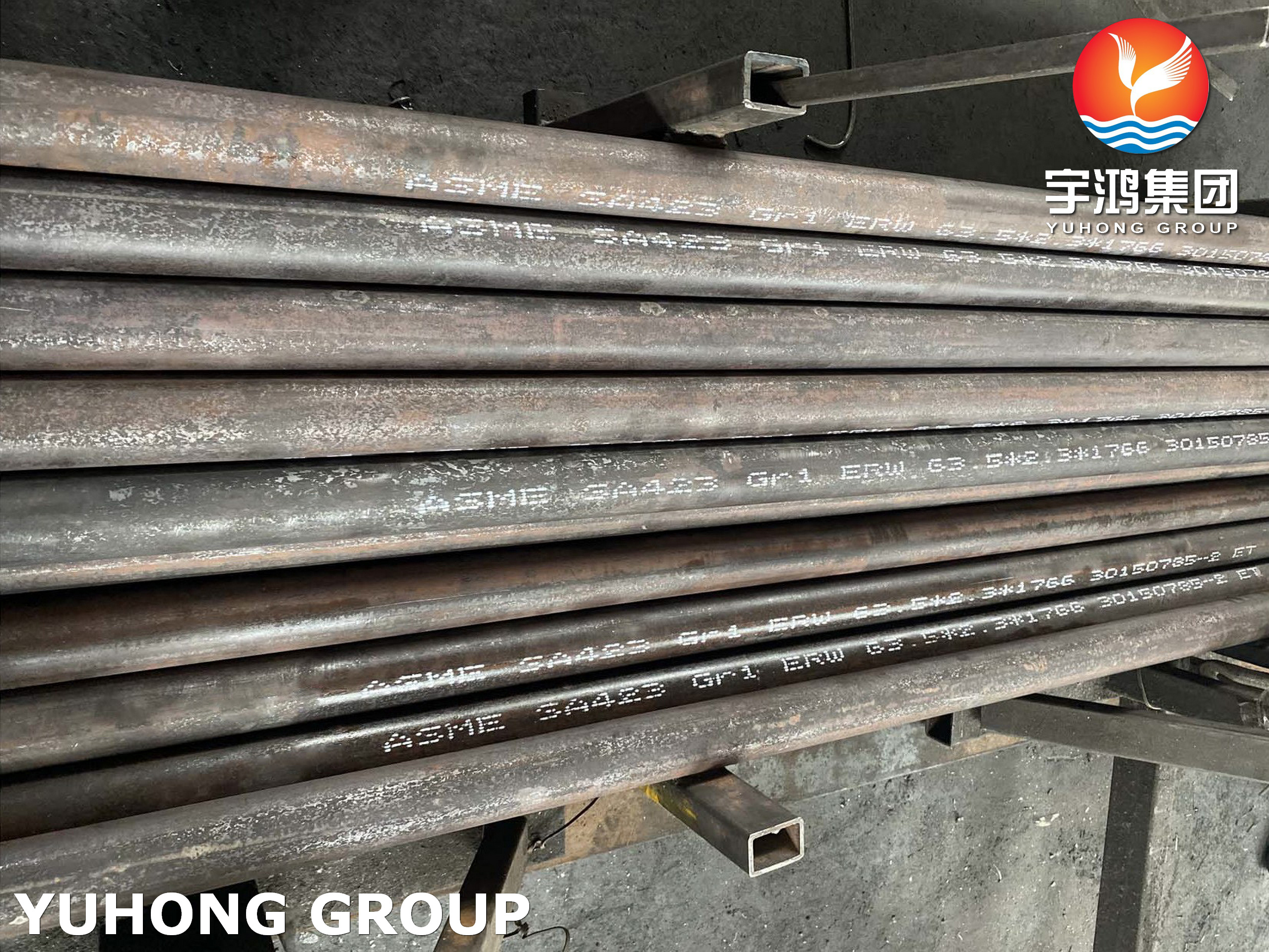 Asme Sa423 Gr1 Welded Boiler Tube Carbon Steel, High Quality Asme Sa423 ...