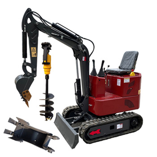 Mini Excavator Digger 1.5 Ton Mini Crawler Excavator Towable Mini ...