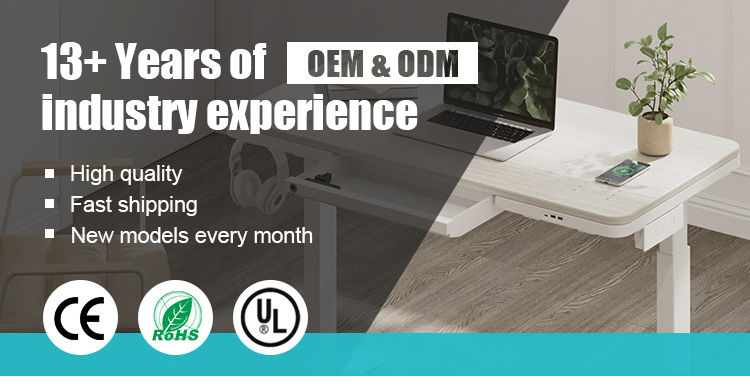 High-quality Manual Crank Sit Stand Desk With Autonomic Height ...