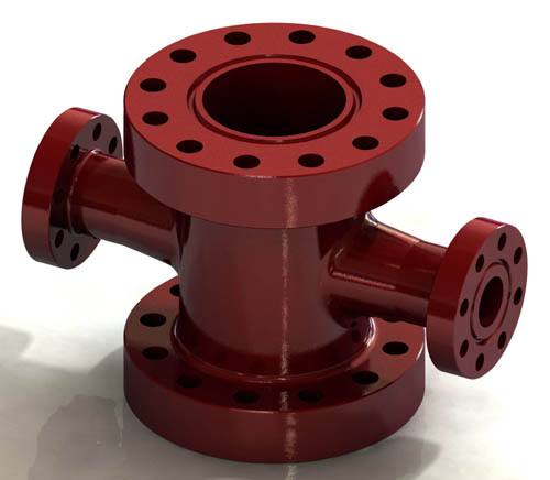 Api 16a Casing Head Drilling Spool For Oilfield Wellhead Equipment ...