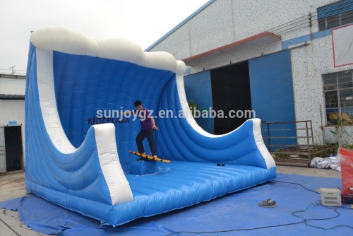 Surfing Simulator Sport Game Inflatable Mechanical Surfboard, High ...