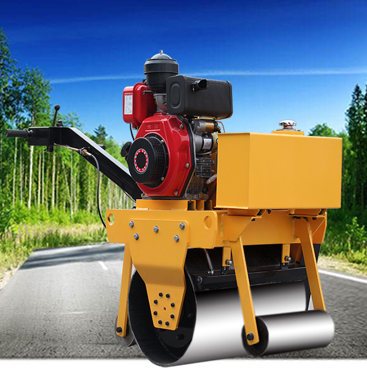 1.5 Ton Rubber Tire Roller Hydraulic Compactor For Earth-moving, High ...