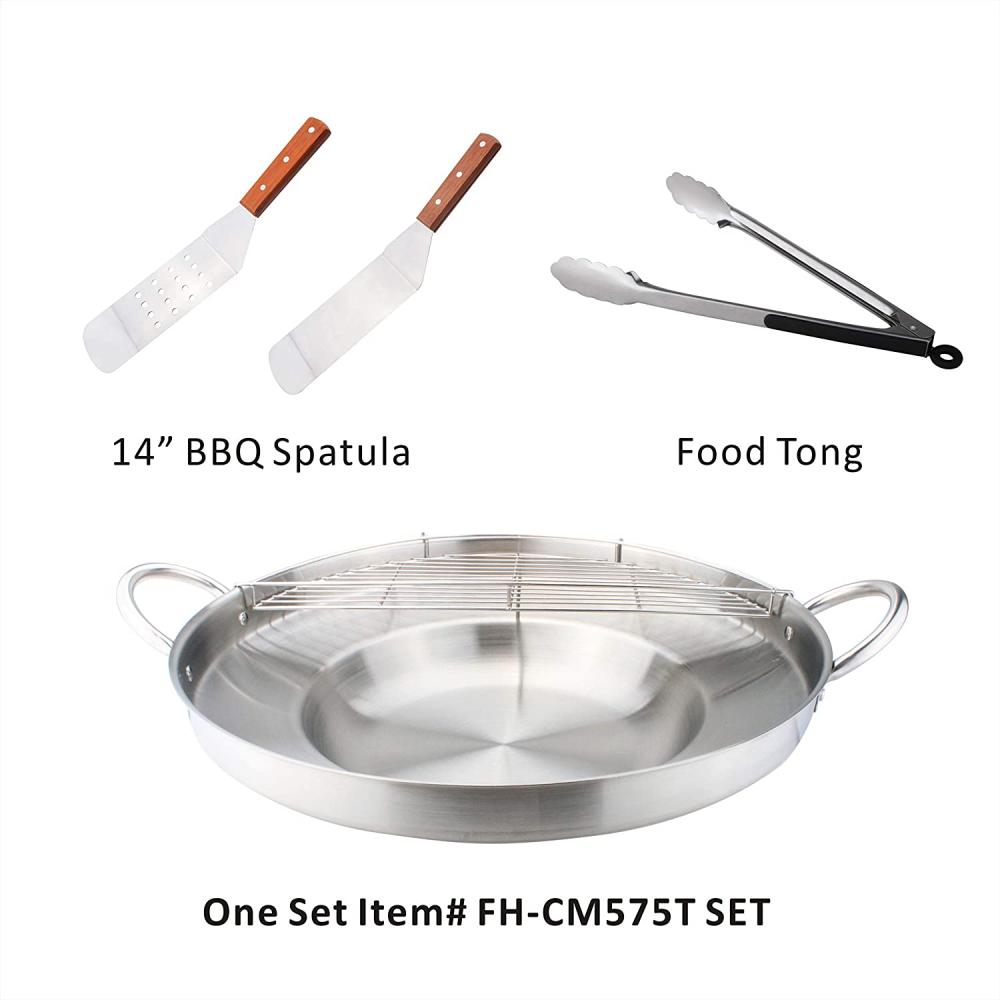 Outdoor Cooking Set With Comal burner and Stand - BossgooMall.com