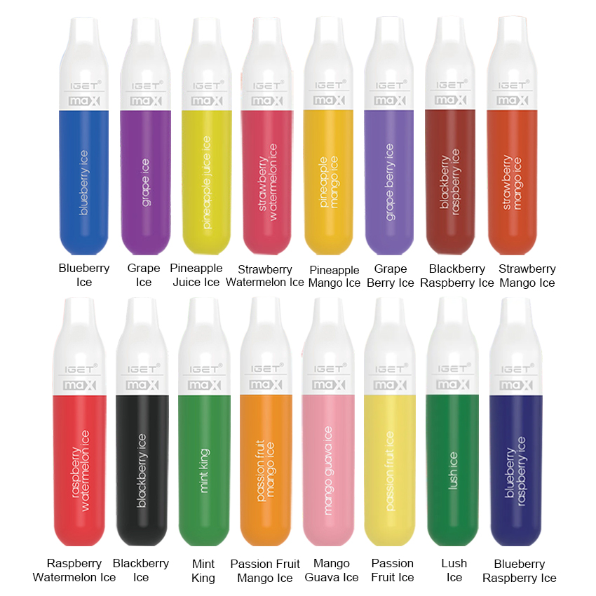 Iget Max Disposice Vape 2200puffs คุณภาพสูง Iget Max Disposice Vape ...