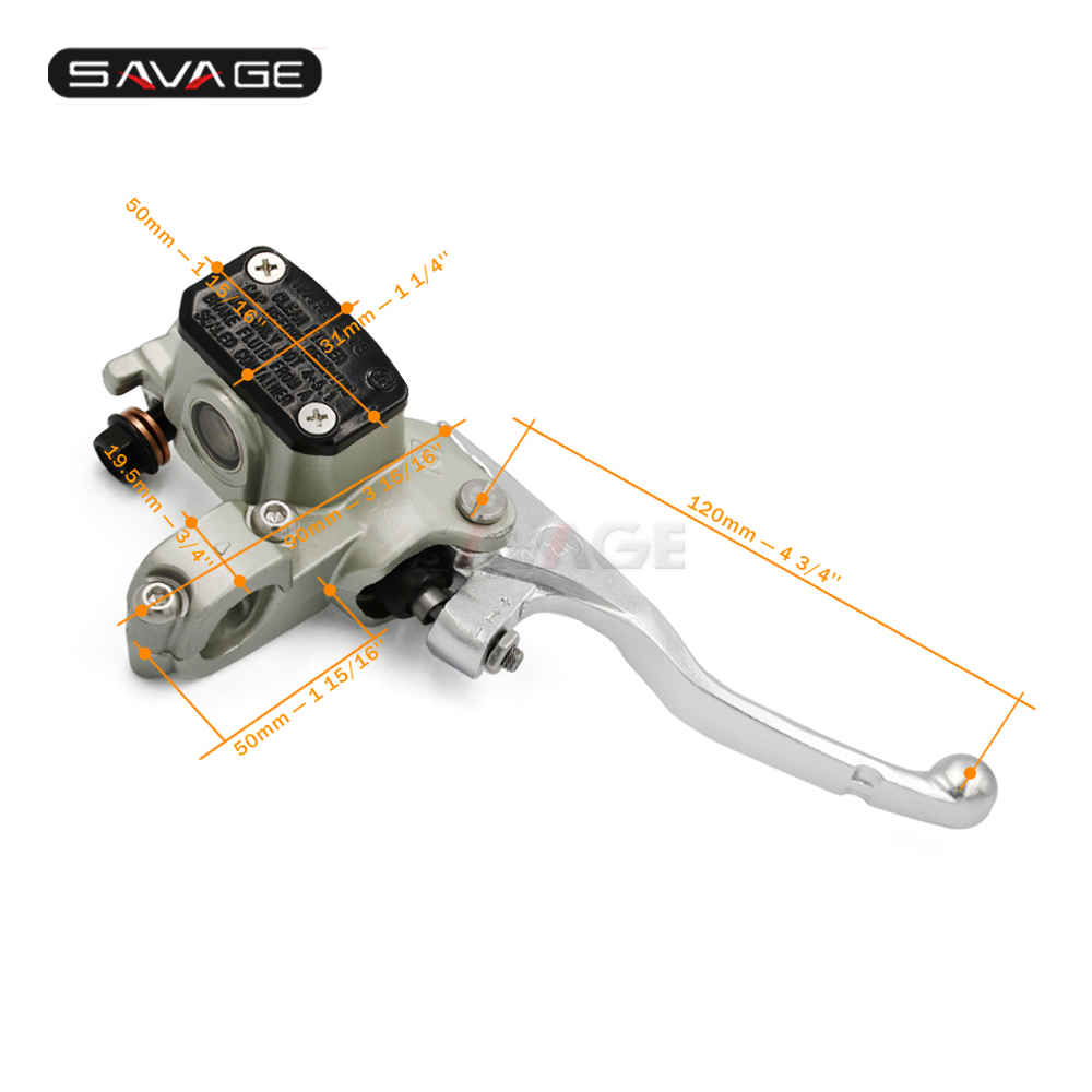 Universal Brake Clutch Master Cylinder Lever For Exc Exc-f Sx Sx-f Sx-w ...
