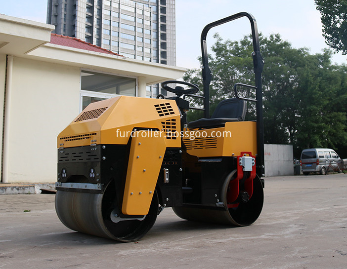 1000kg Hydraulic Mini Vibratory Road Roller Machine, High Quality ...